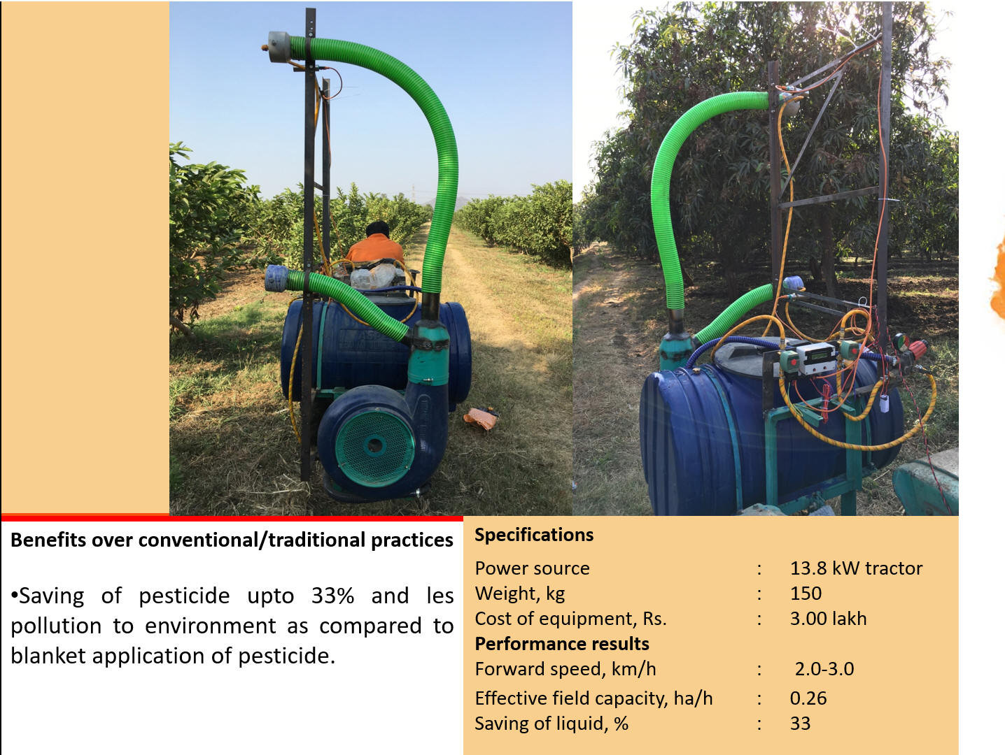 Air-assisted Sprayer with Sensor Attachment